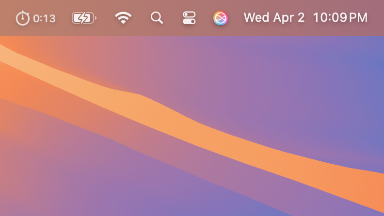 ShinyTimer - the tiny macOS menu bar time tracker
